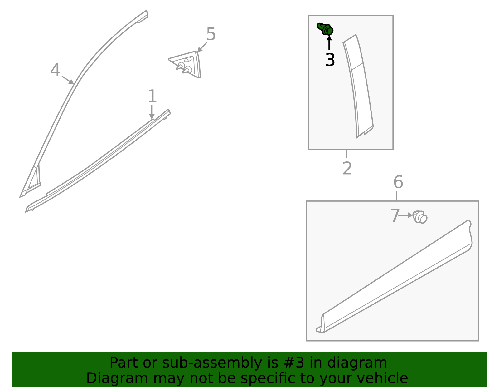 BJS7-50-M38 - Applique Clip - 2013-2025 Mazda | Mazda Swag