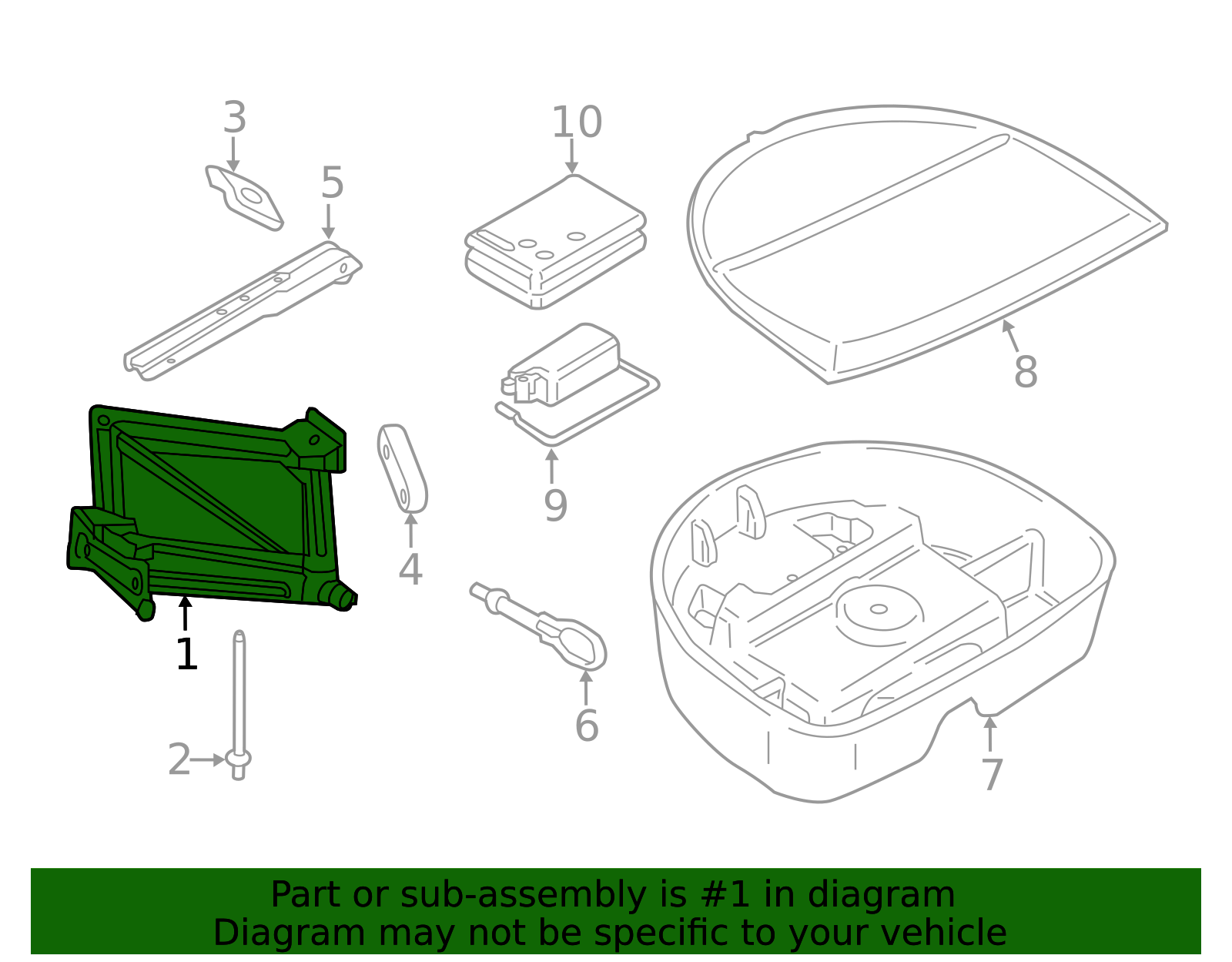 2015-2024 Ford Jack Assembly FT4Z-17080-C | TascaParts.com