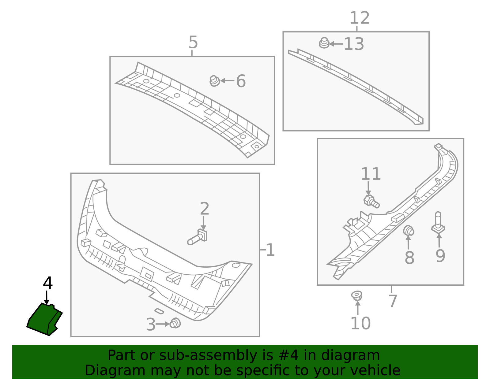 81755-2V000 - High-Quality Liftgate Pull Handle for 2012-2017 Hyundai ...