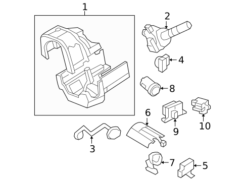 Switches for 2006 Ford Explorer | Online Ford Parts Catalog