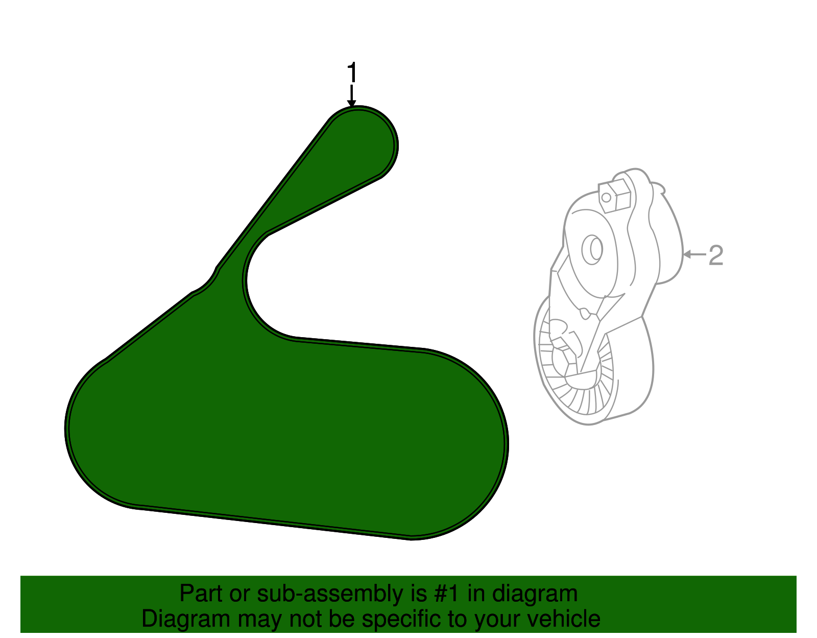 90916-A2021 - Toyota Serpentine Belt 2009-2018 Toyota | Performance ...