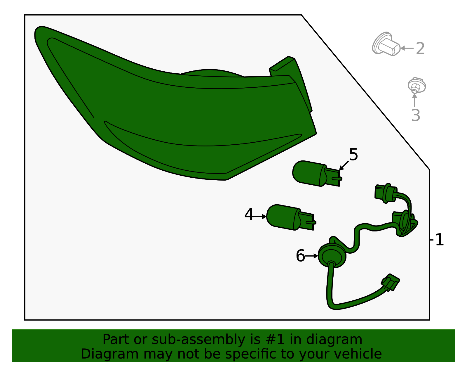 2020-2025 Nissan Sentra Tail Lamp Assembly 26550-6LB0A | Bill Kay ...