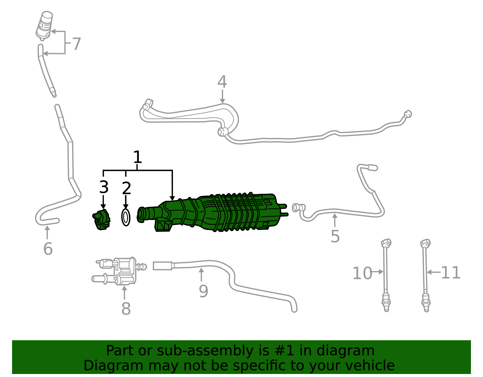 Vapor Canister 68606283AA | Mopar Parts Canada