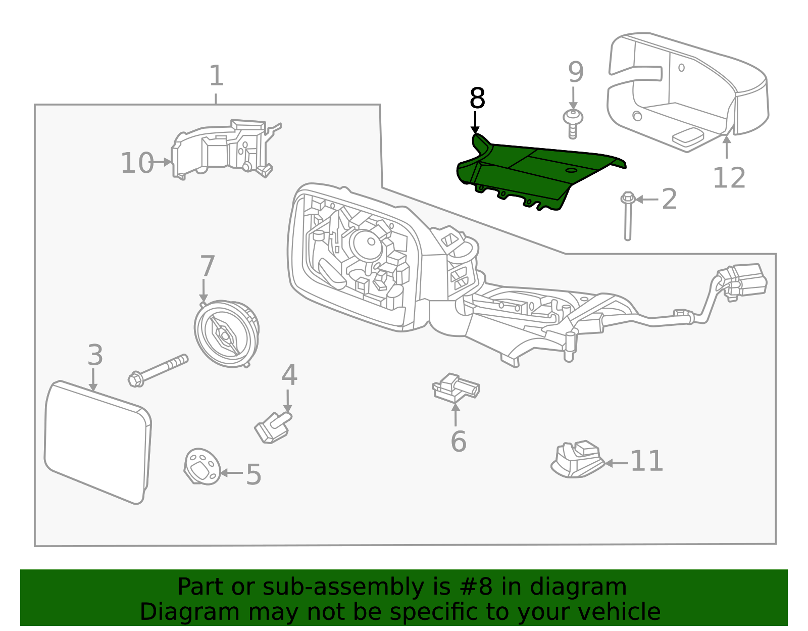 2021-2024 Ford Bronco Top Cover M2DZ-17A703-B | OEM Parts Online