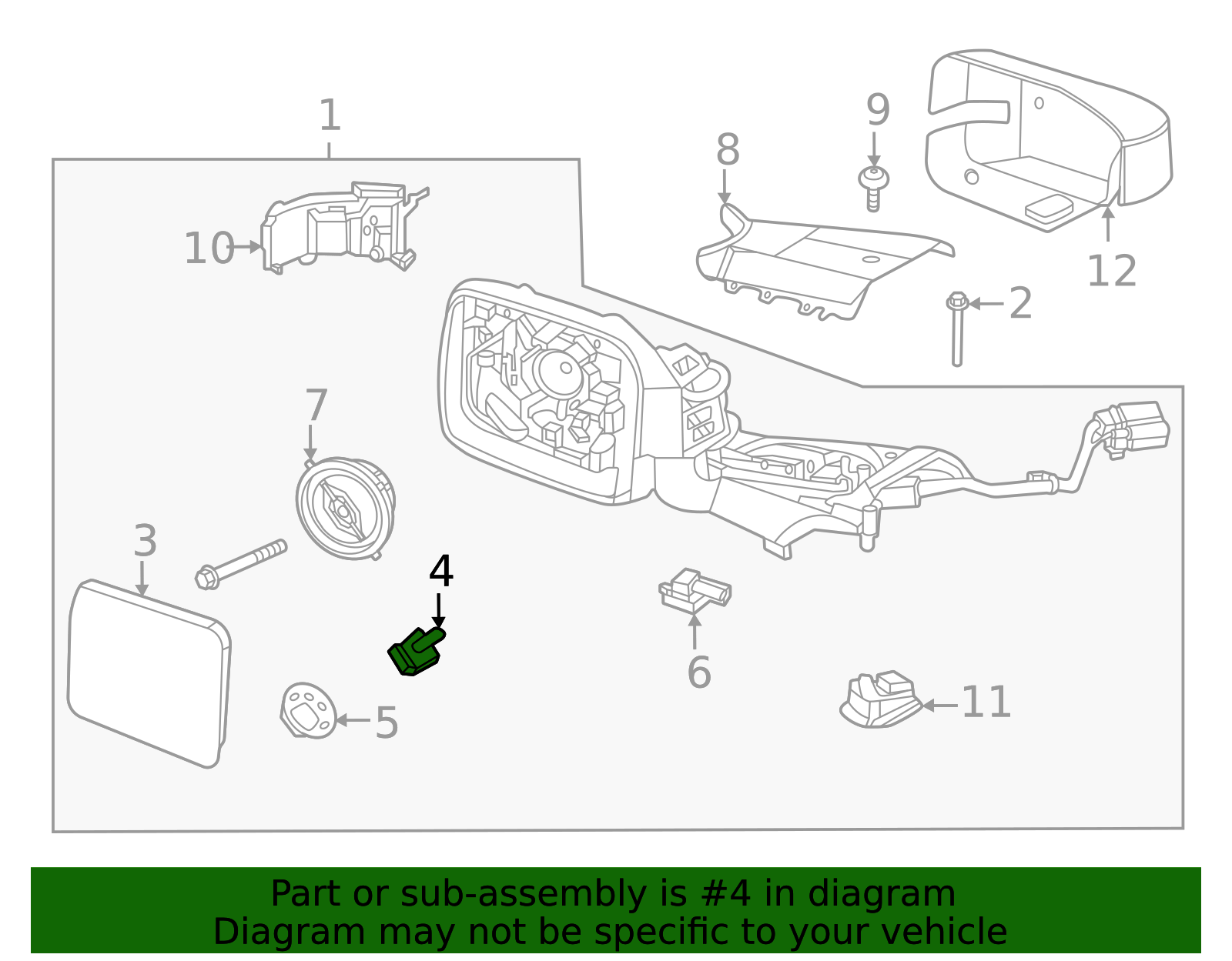 M2DZ-19G490-F - Side Camera 2021-2025 Ford | Ford Parts Direct