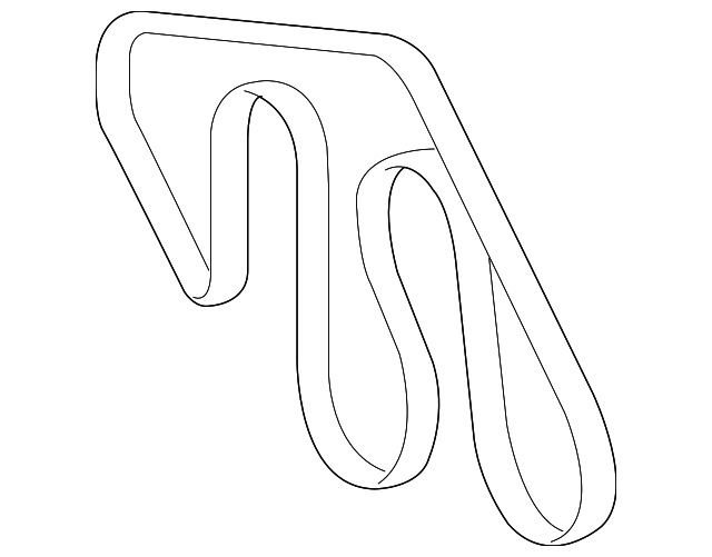 2007-2022 Toyota Serpentine Belt 90916-A2033 | OEM Parts Online