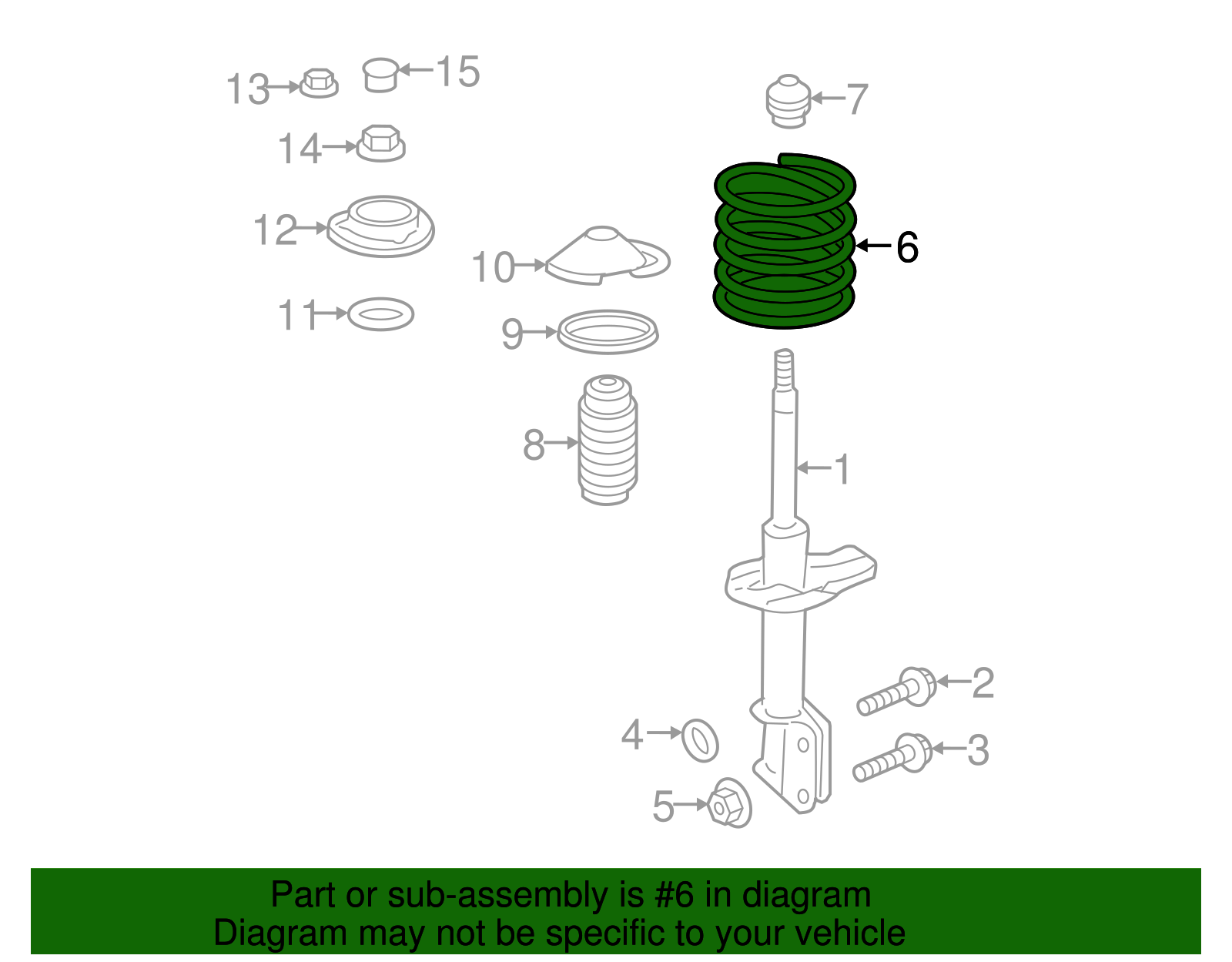 20330AL01A - 2015-2019 Subaru - Coil Spring | OEM Subaru Parts Center