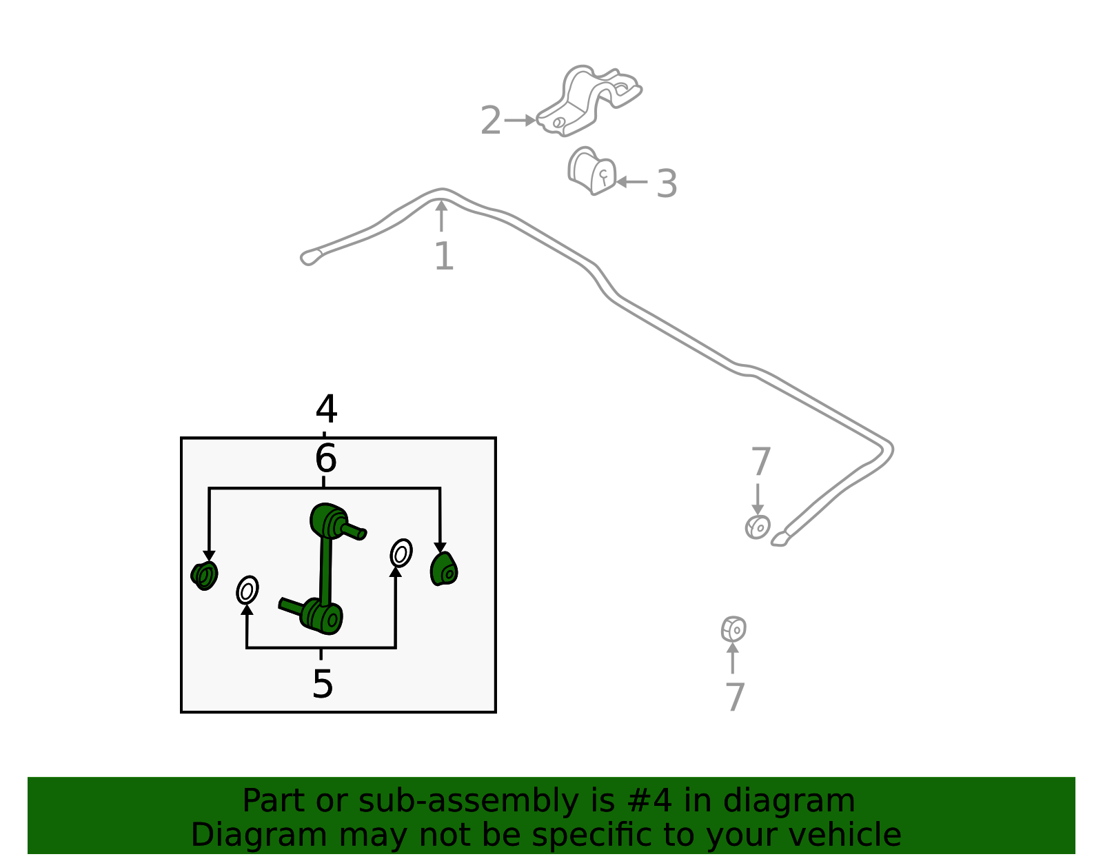 Stabilizer Link 55530-29500-DS | MotorMotor