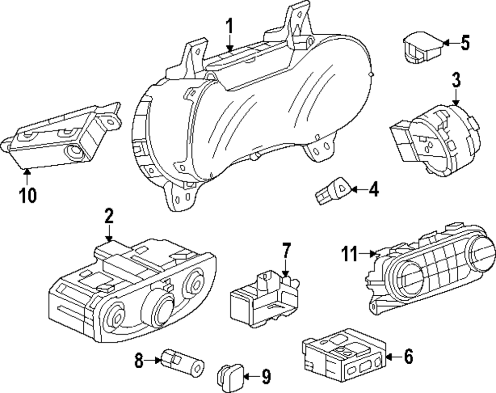 42864322 - Dash Control Unit | Partners Chevy