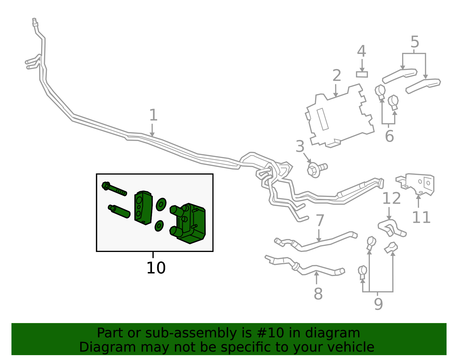 2017-2018 Cadillac CT6 Cooler 84179495 GM | GMPartsDirect.com