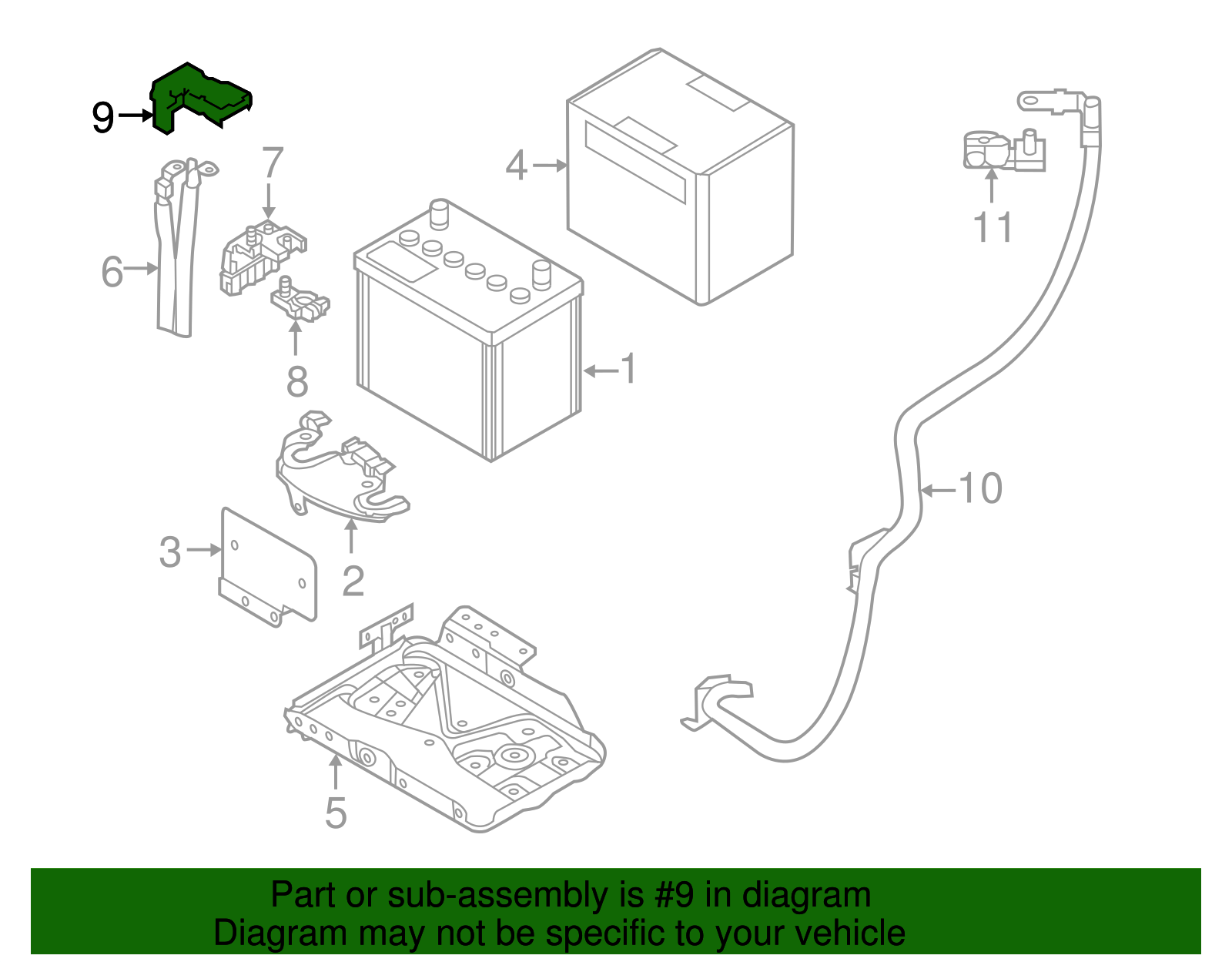 2002-2019 Nissan Battery Terminal Protector Cover Connector 24345-7992A ...