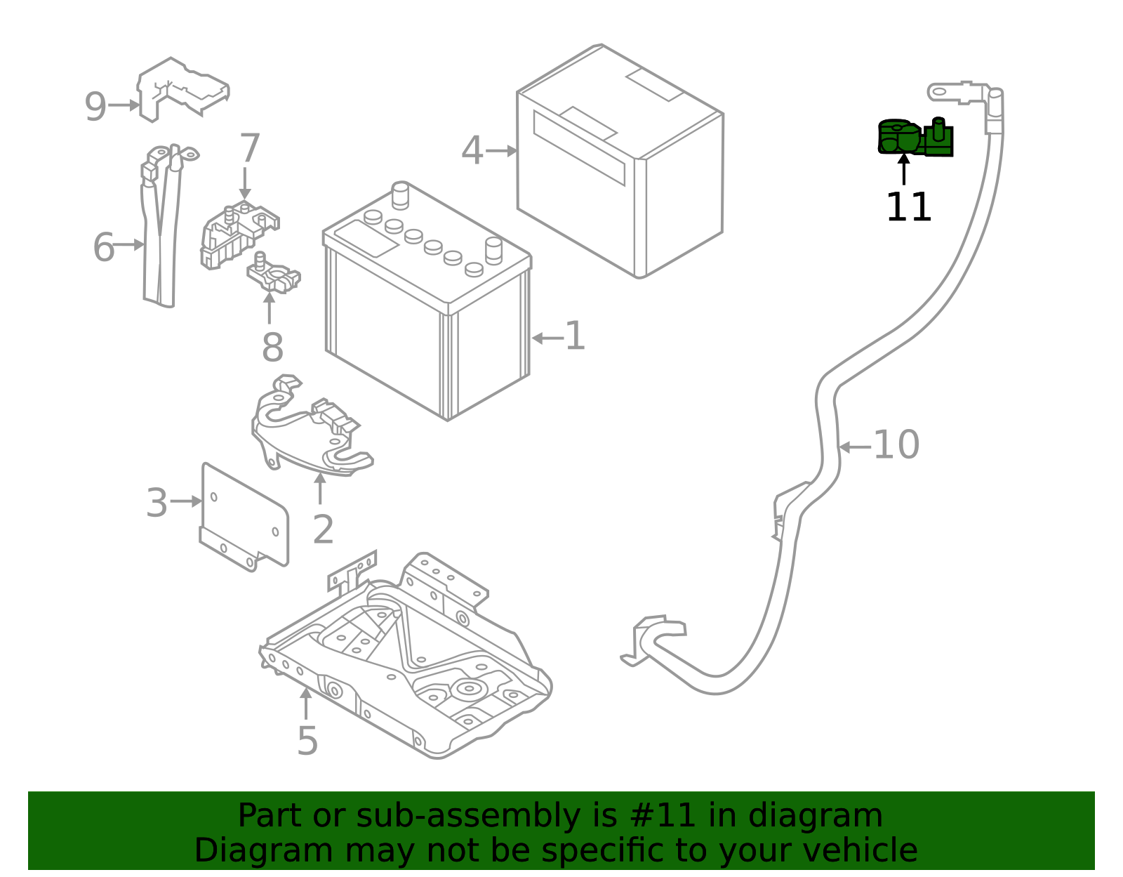 Negative Term 24340-7F001 | OEM Parts Online