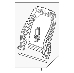 Front Seat Back Frame 13518923 | Shop Matick Buick GMC
