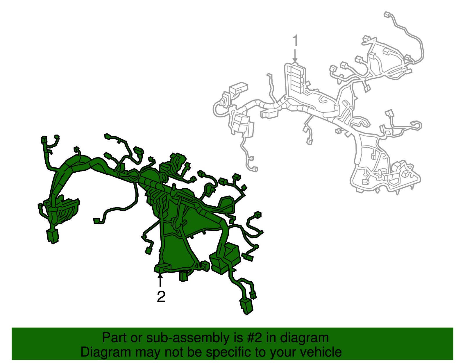 2019 Chevrolet Equinox Instrument Panel Wiring Harness 84532041 | Shop ...