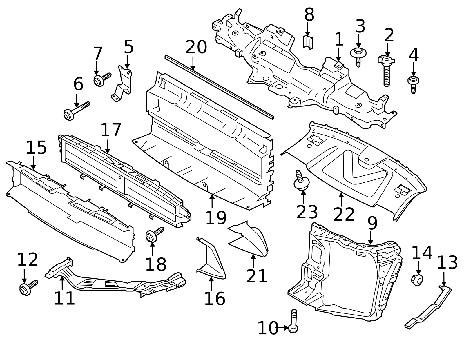 2015-2024 Porsche Macan Side Support 95B-805-295-E | OEM Parts Online