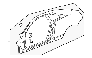 2011-2015 Cadillac CTS GM 22840158 Driver Side Body Side Panel | GM Outlet