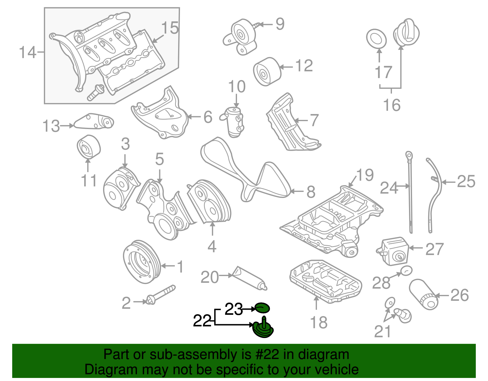 1J0-907-660-F - Level Sensor 2003-2013 Audi | Audi OEM Parts Guy