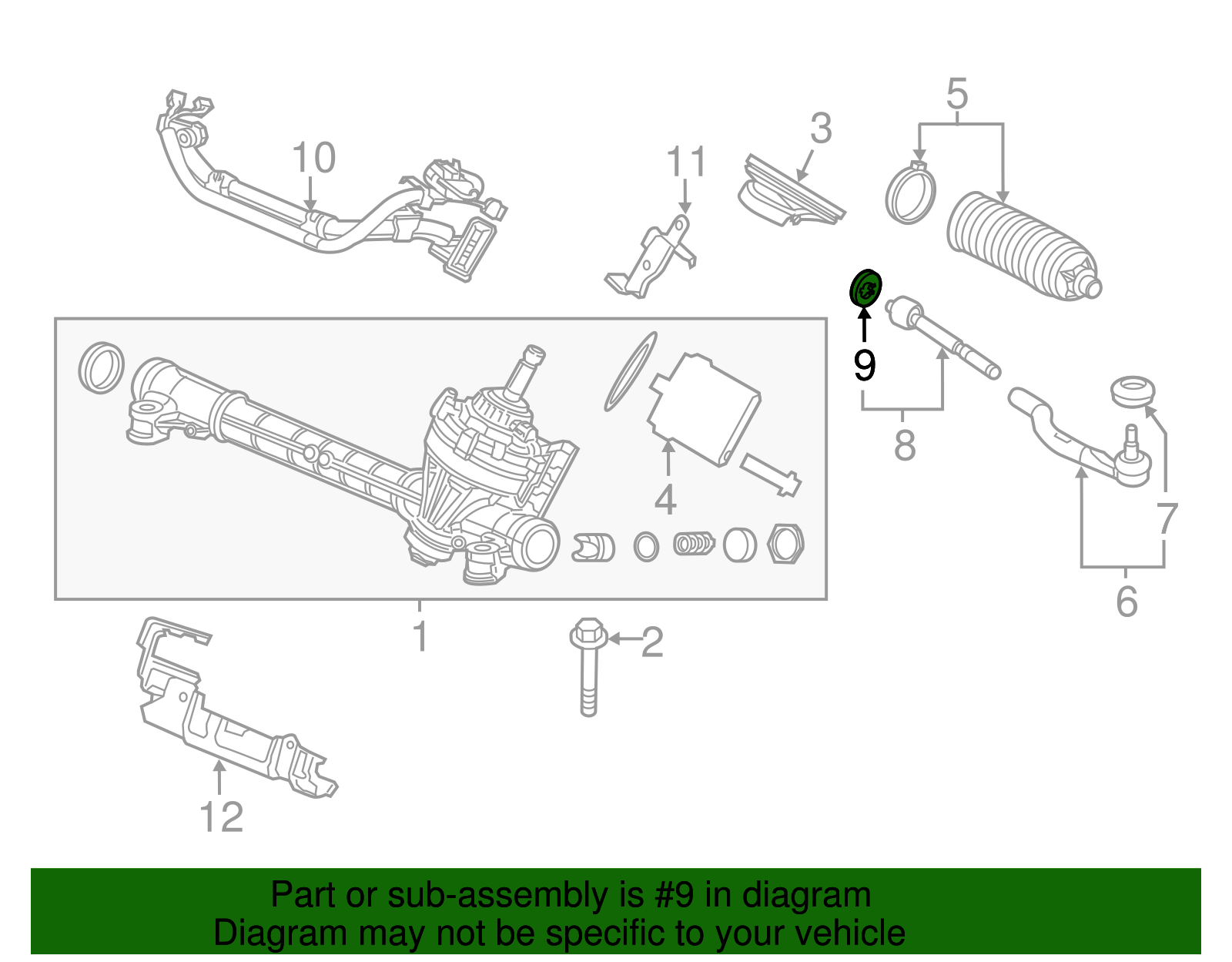 53536-SJK-003 - Inner Tie Rod Lock Washer 2007-2017 Honda | Honda Parts ...
