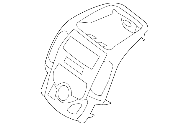 2009-2011 Hyundai Elantra Front Panel 84741-2L000-XP | Gary Rome Hyundai