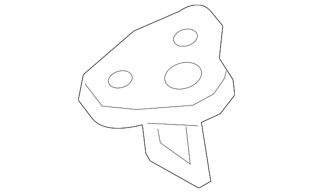 Genuine BMW 51-23-7-473-707 | Hood Latch Striker Plate | FREE Shipping ...