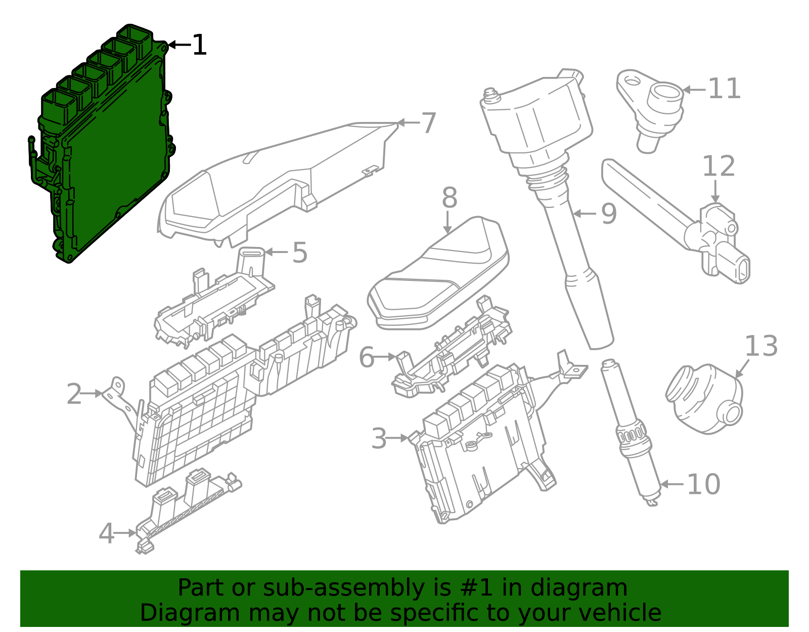 12-14-9-468-879 - 2019-2024 BMW - Engine Control Module | BMWPartsHub