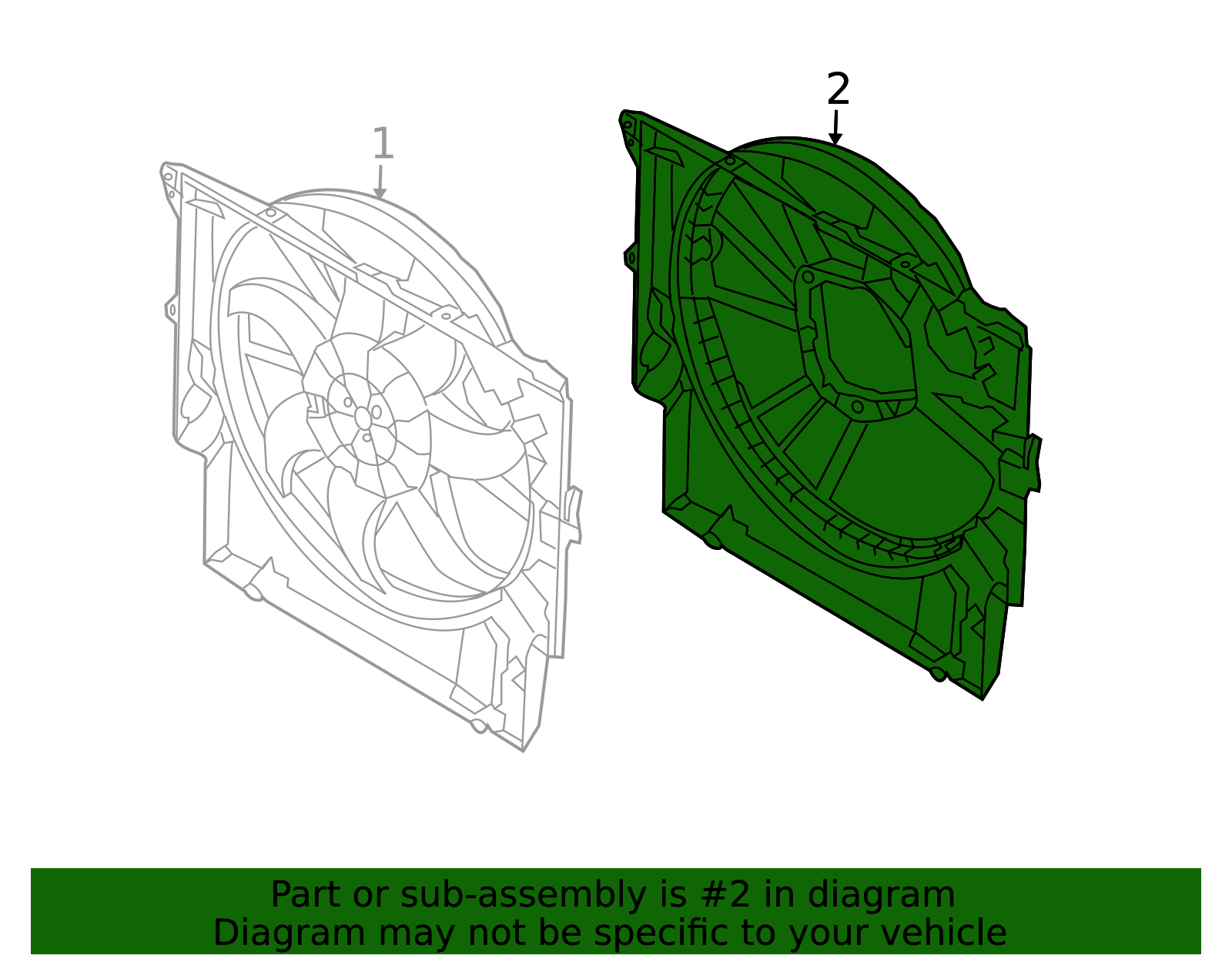 17427953261 - 2013-2020 BMW Fan Shroud (17-42-7-953-261) | BMW of South ...