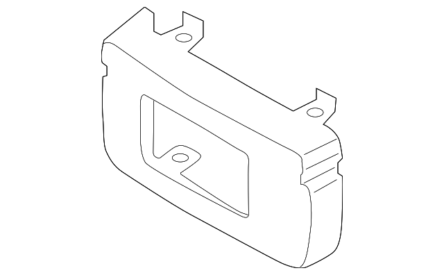 51118737334 - 2019-2024 BMW Distance Sensor Cover (51-11-8-737-334 ...