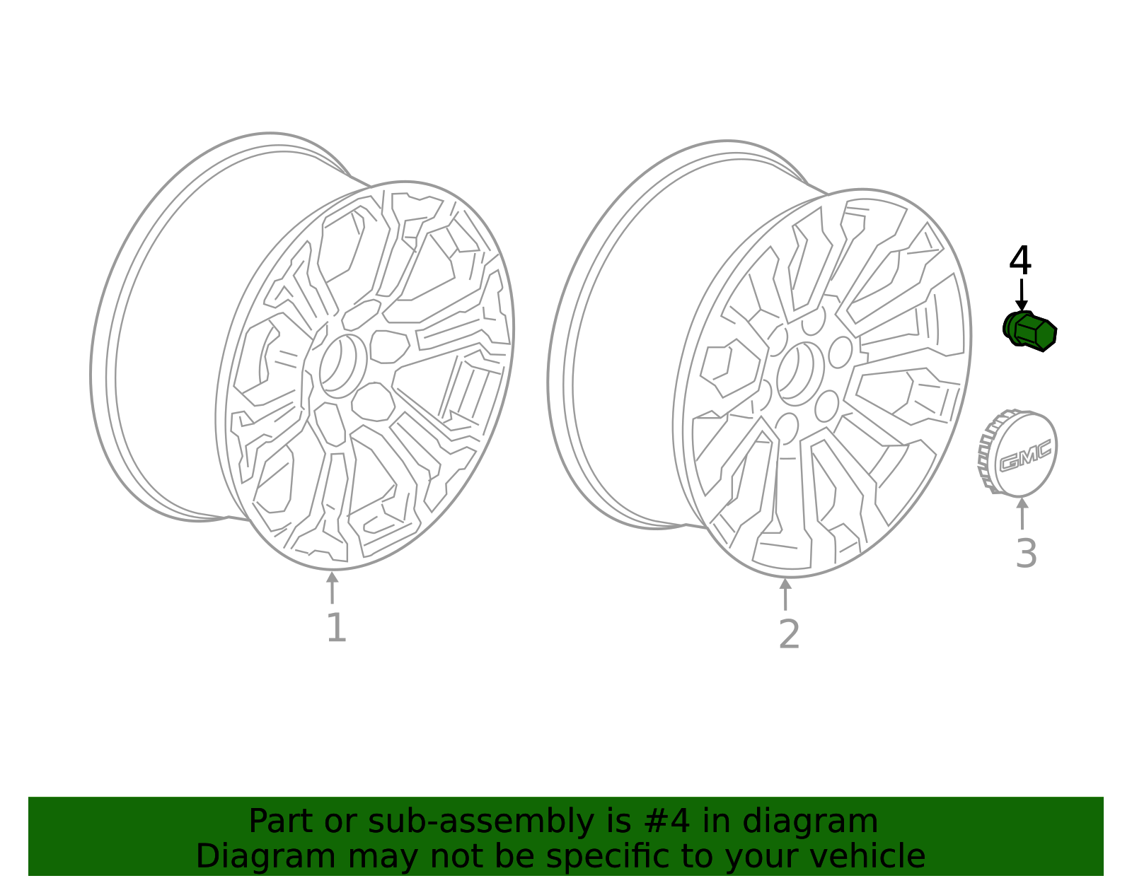 85157262 - Wheel, Alloy | Partners Chevy