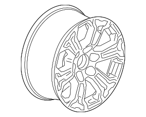 GM 23376219 Wheel, Alloy | Genuine GM & AC Delco OEM Parts | Findlay ...