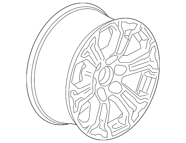 2019-2023 GMC Wheel, Alloy 84570310 | Capital Chevy Parts