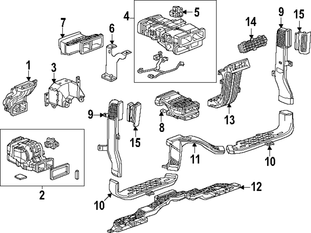 85608904 - Actuator Bracket - 2025 Cadillac ESCALADE IQ | World Parts ...