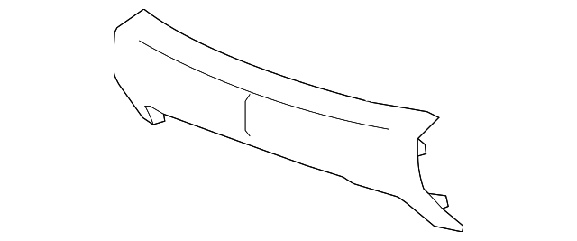 2007-2014 Chevrolet Silver Ultra Metallic Front Lower Bumper Cover ...