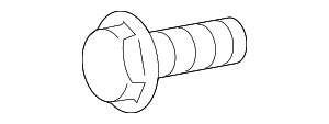 Genuine Toyota Bumper Impact Bar Bolt part# 90119-A0452 for 2007-2025 ...