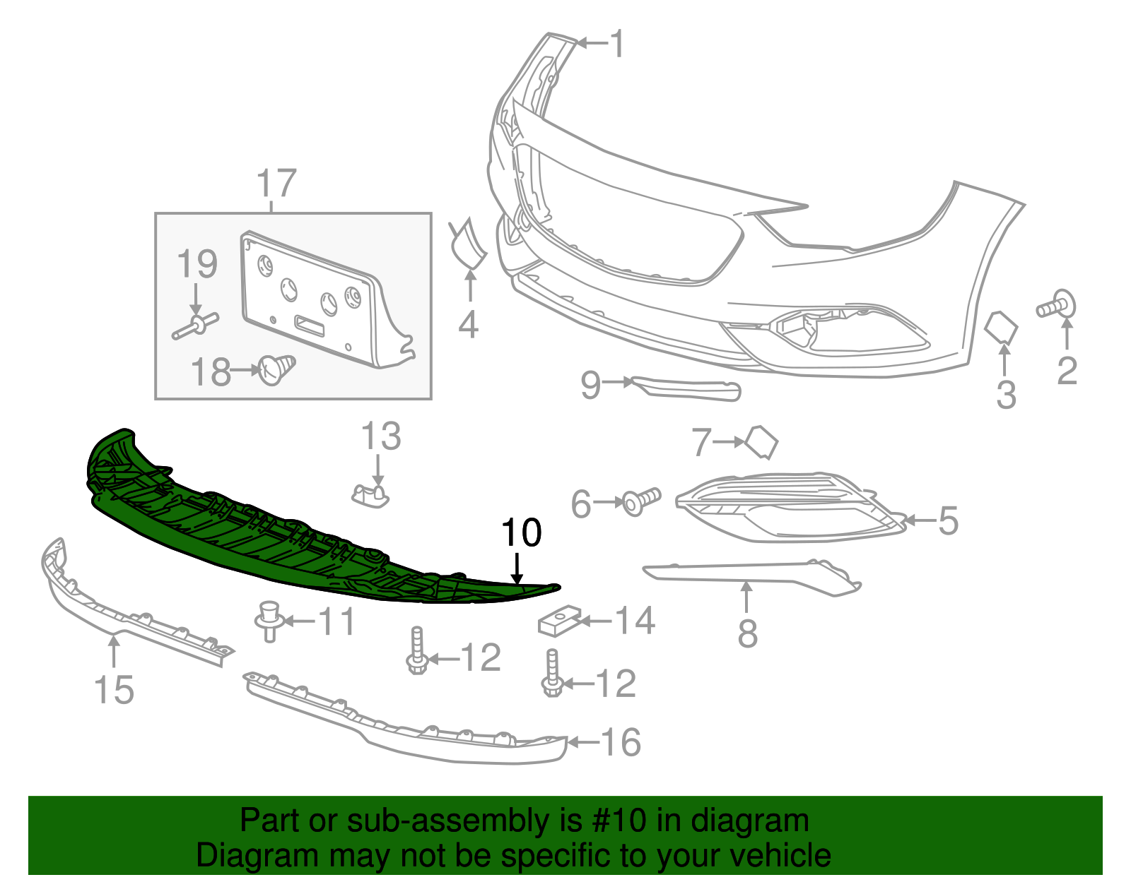 2018-2020 Buick Lower Panel 39209137 | Shop Matick Buick GMC
