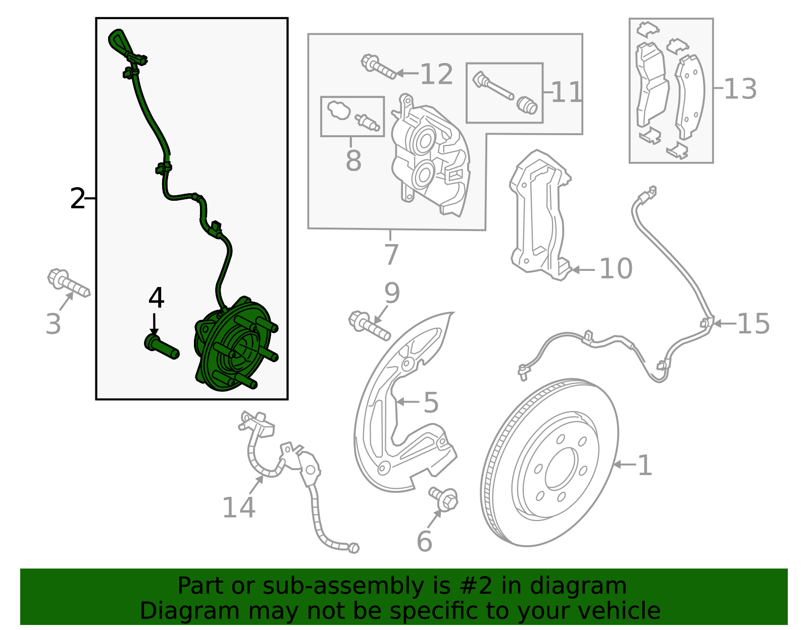 2022-2024 Ford F-150 | Wheel Bearing And Hub Assembly | NL3Z-1104-D ...