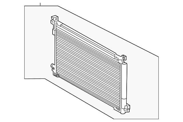 884A0-02130 - Condenser Assembly 2023-2025 Toyota | Longo Toyota Parts