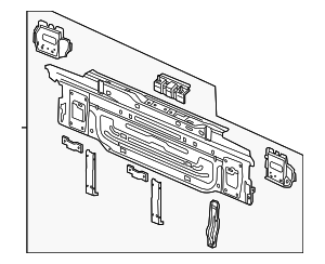 5G6-813-301-B - Rear Body Panel 2015-2021 Volkswagen | Volkswagen Parts ...