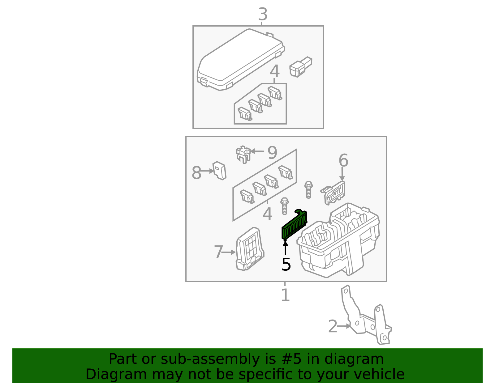 2012-2016 Honda CR-V Fuse 38232-TR0-A01 | Cheaper Honda Parts