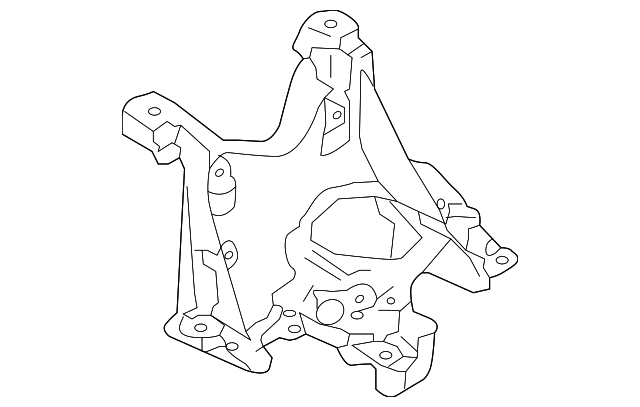 8W0-399-296-E - Side Bracket 2017-2025 Audi | Audi OEM Parts Guy