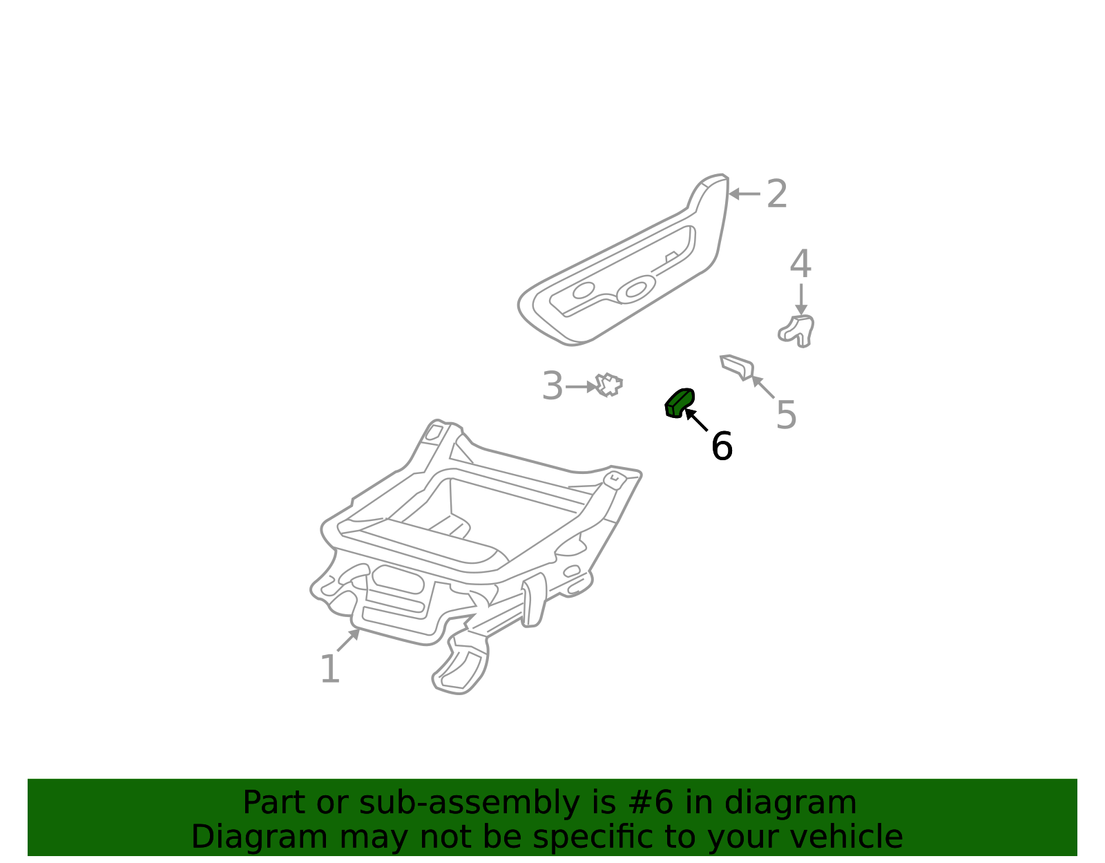 SW-7247 - High-Quality Motorcraft Seat Heat Switch for AutoNation Parts