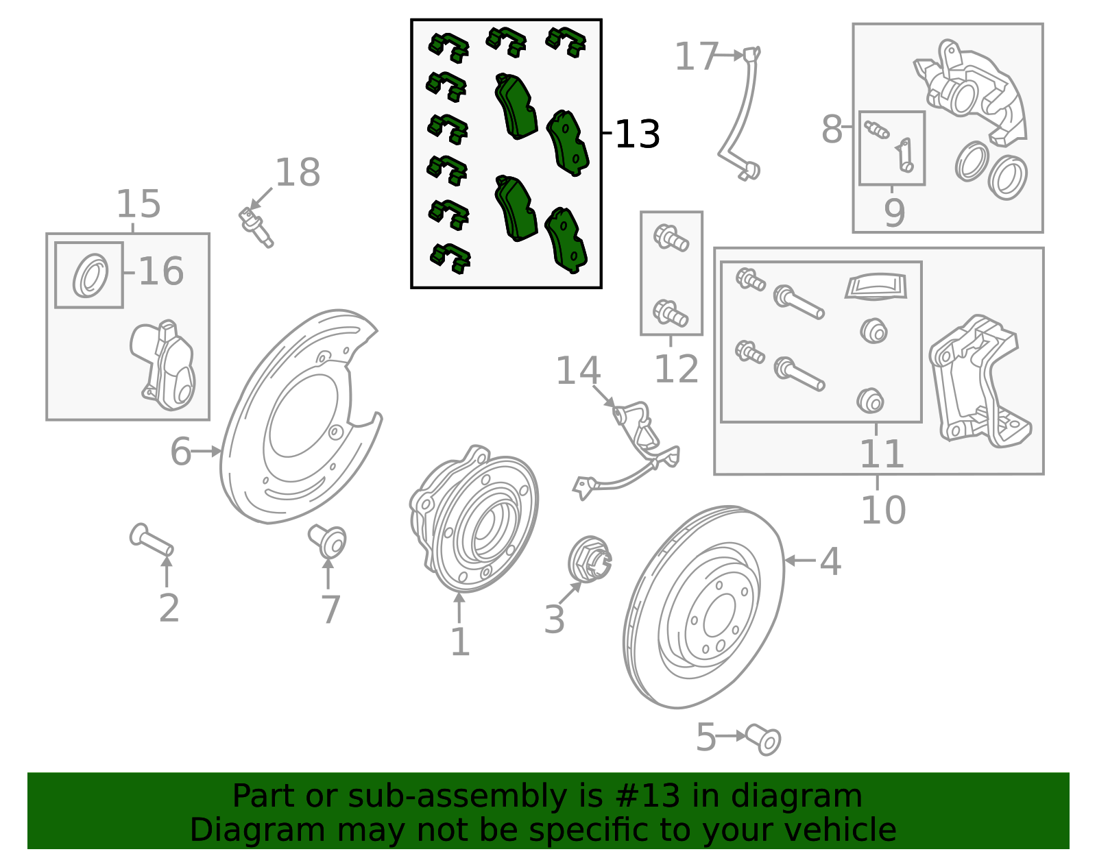 2022-2023 Land Rover Brake Pads LR156906 | JaguarParts.com