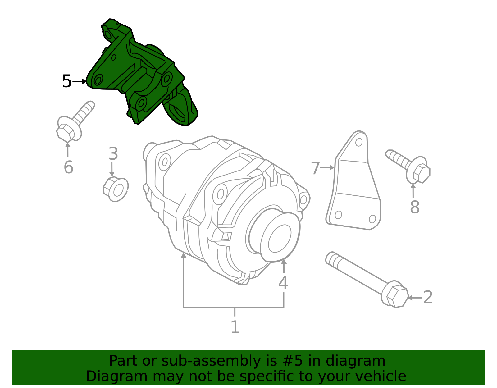 11710-1LA0A - Mount Bracket - 2017-2024 Nissan Armada | Nissan OEM ...