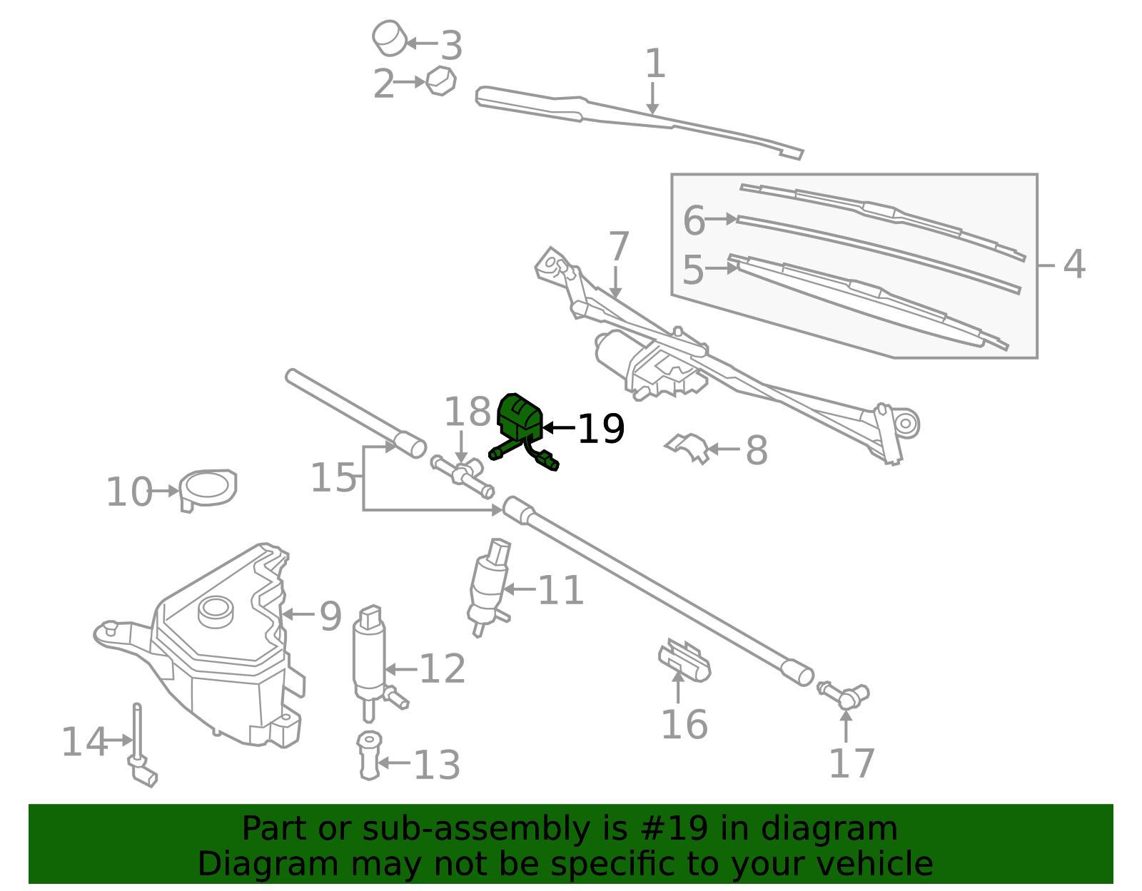 61667056731 - 2001-2016 BMW Washer Nozzle (61-66-7-056-731) | BMW of ...