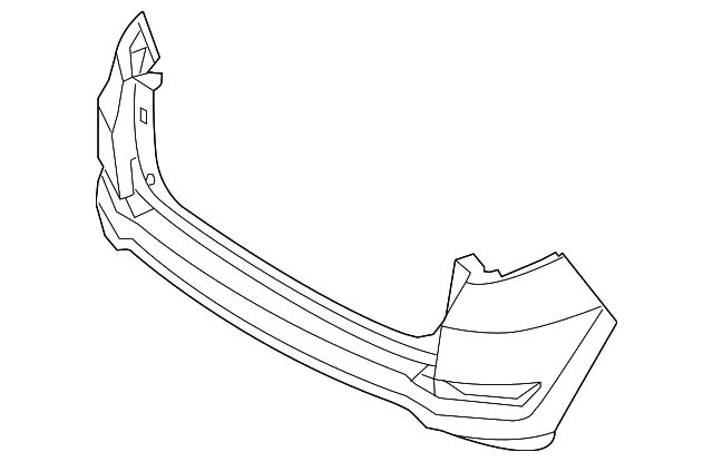 2016-2018 Hyundai Tucson Lower Cover 86512-D3000 | OEM Parts Online