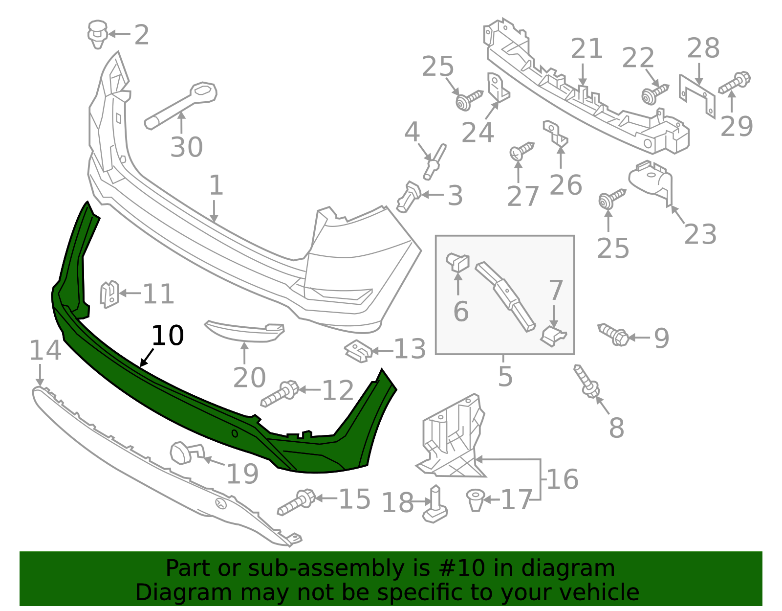 2016-2018 Hyundai Tucson Bumper Cover 86511-D3000 | Joseph Airport Hyundai