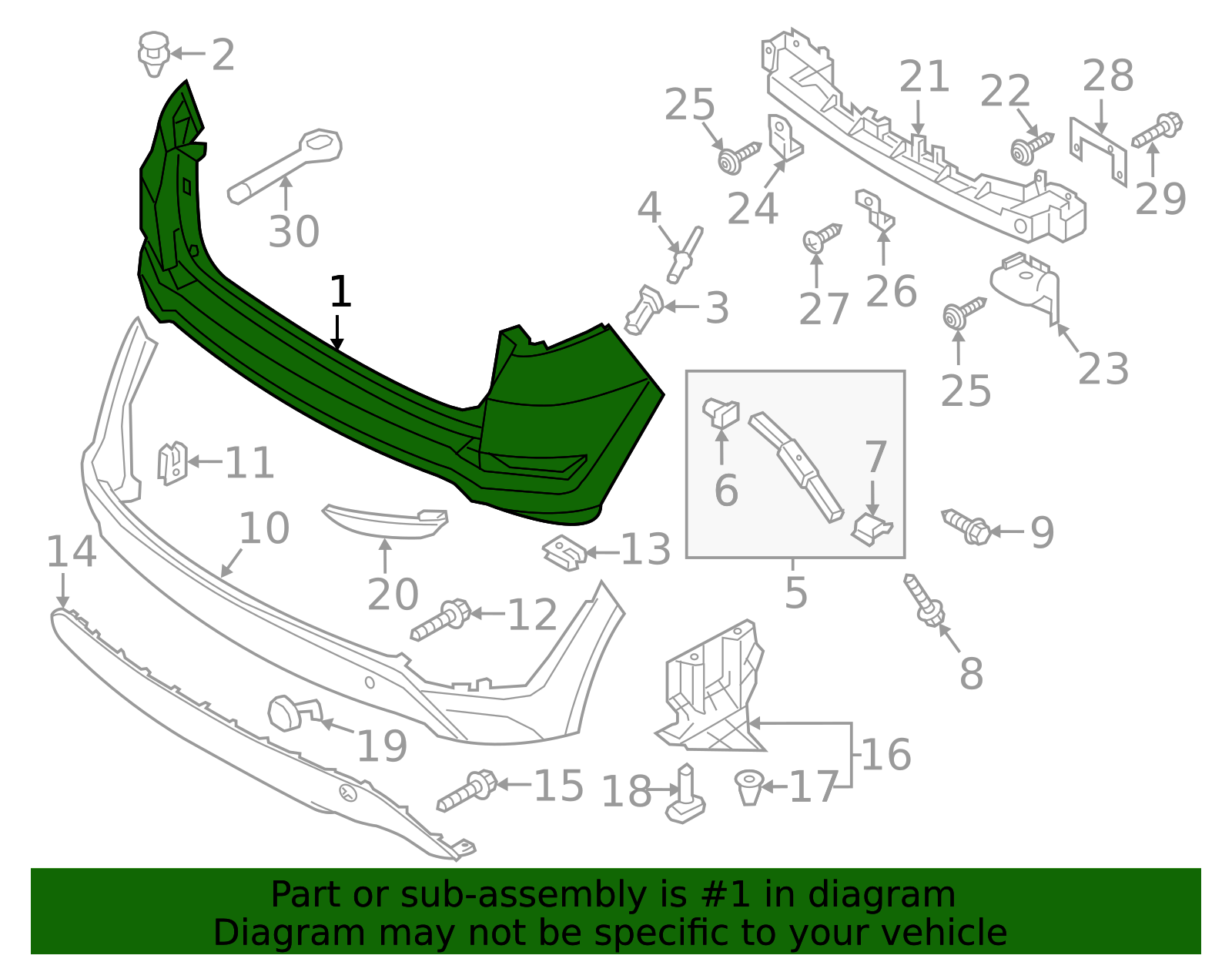Hyundai - 86512-D3200 - Lower Cover - 2016-2018 Hyundai Tucson | OEM ...