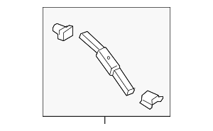 2016-2021 Hyundai Tucson Bumper Cover Bracket 86614-D3000 | OEM Parts ...
