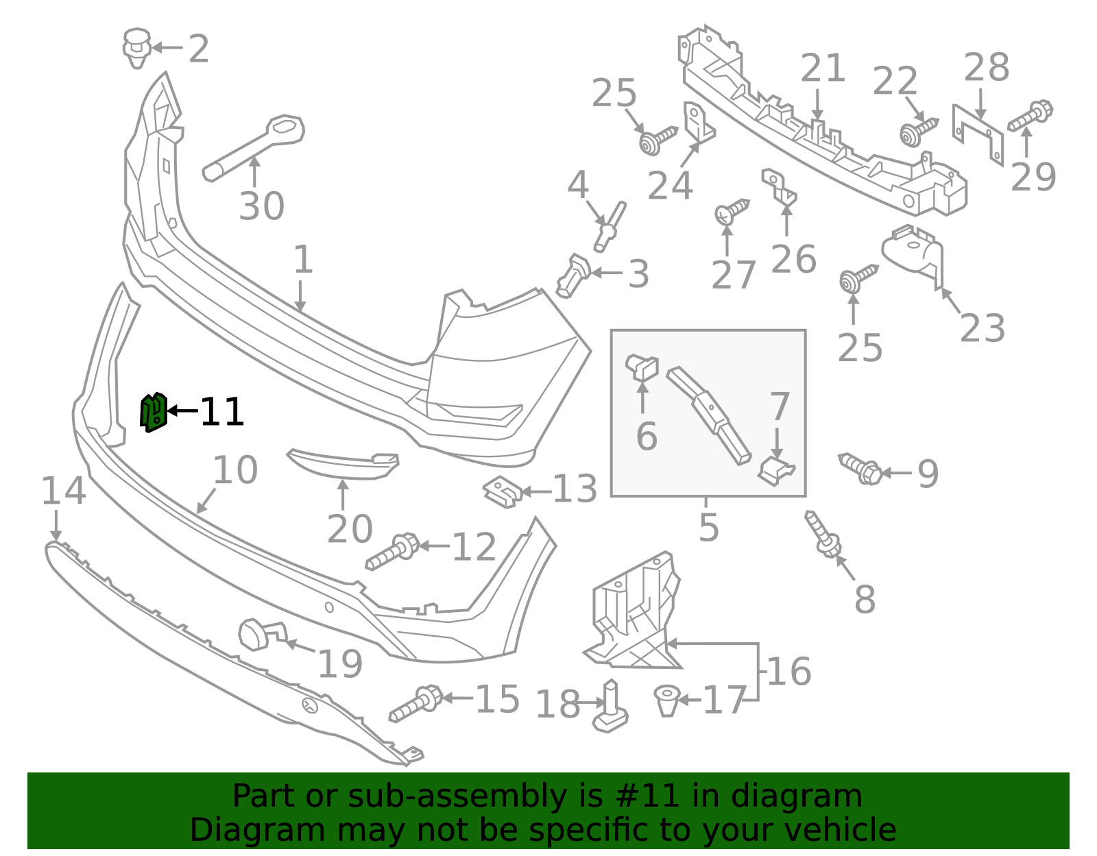 Lower Cover Nut 86679-D3000 | OEM Parts Online