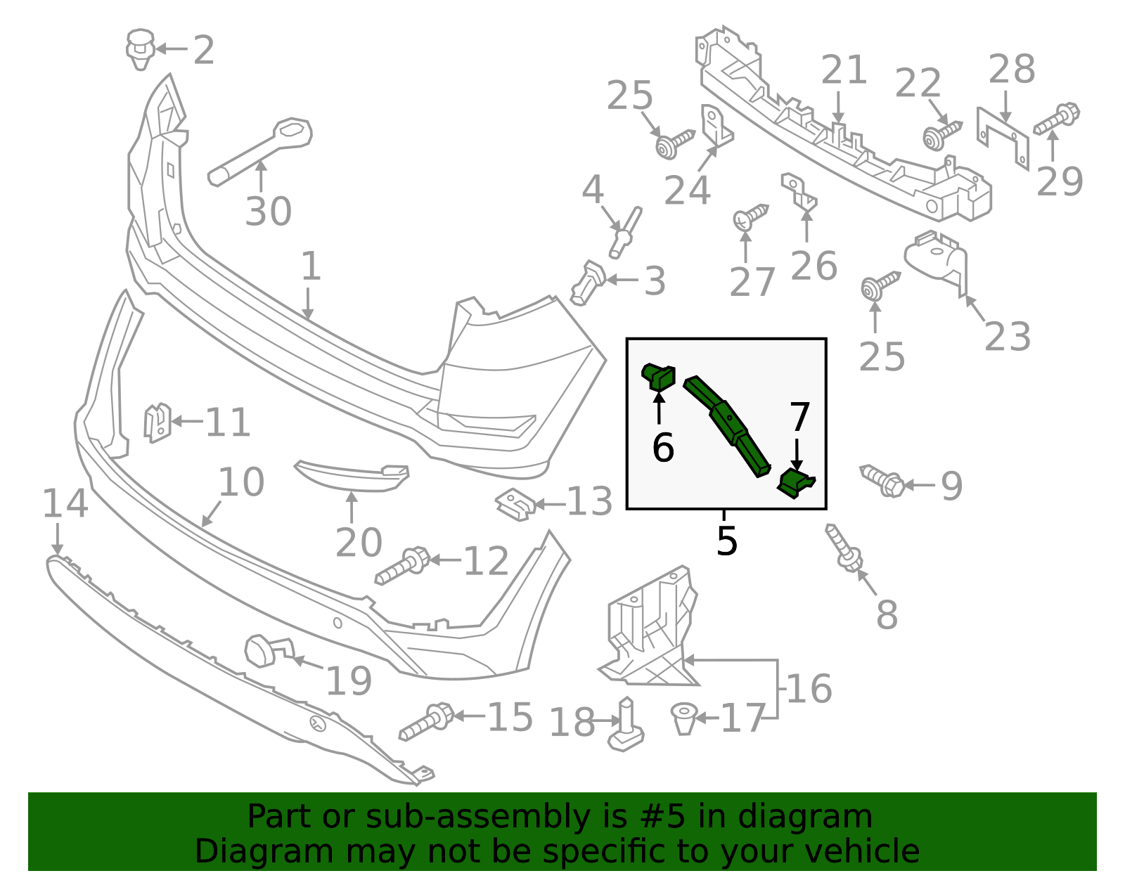 2016-2018 Hyundai Tucson Lower Bracket 86556-D3000 | OEM Parts Online