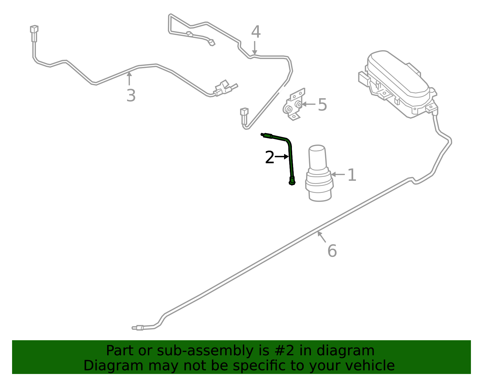 Power Steering Hose - High-Pressure OEM Replacement | AutoNation Parts